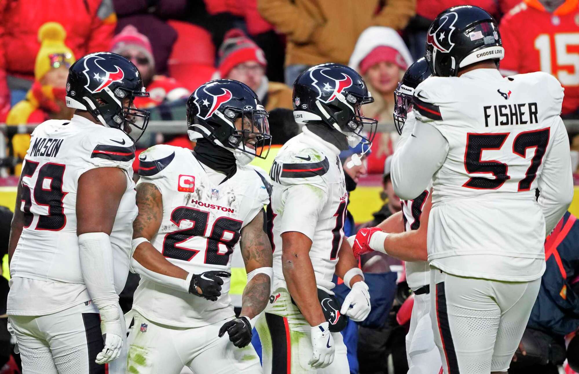 NFL playoffs 2025: Photos from the Texans vs. Chiefs