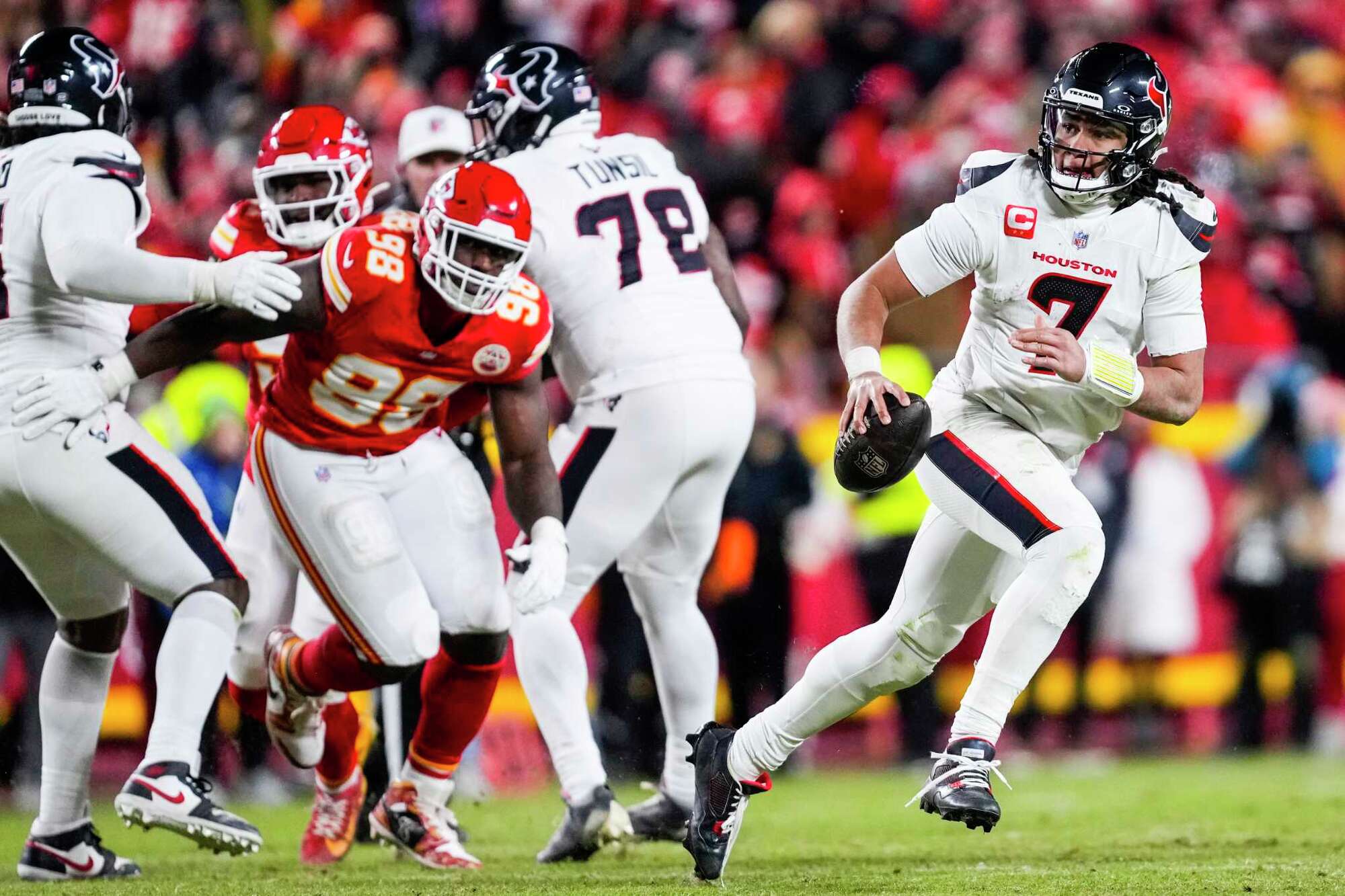 NFL playoffs 2025: Photos from the Texans vs. Chiefs