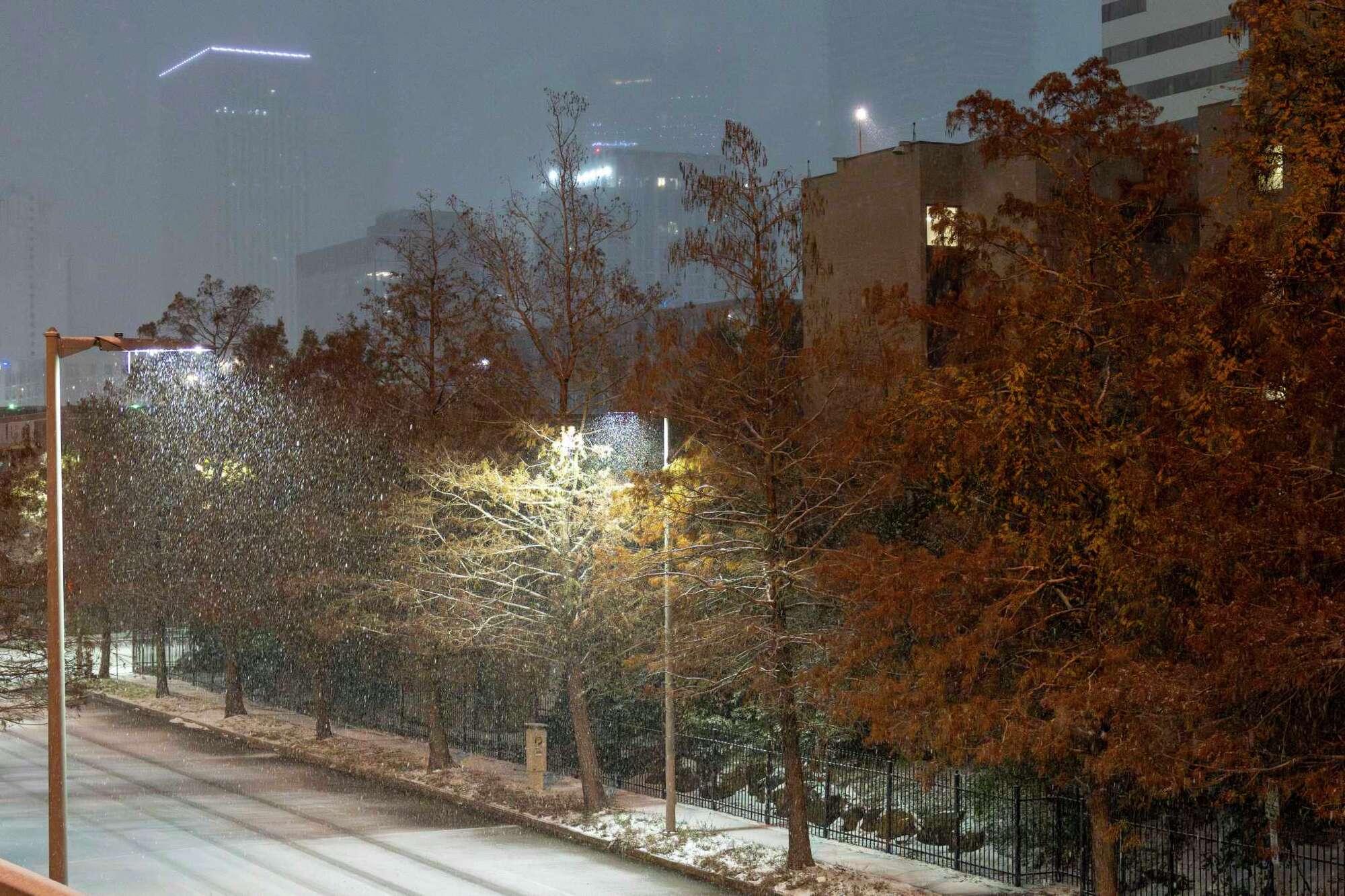 Photos: Historic winter storm blankets Houston in snow and ice