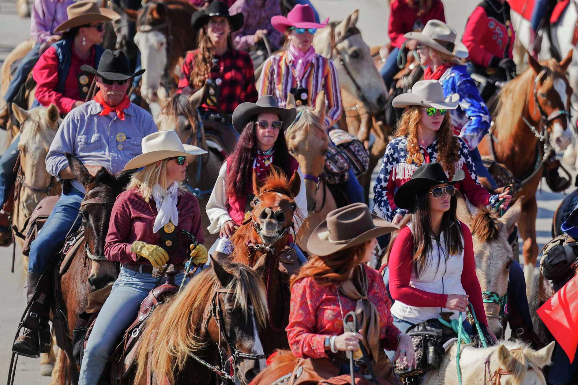 Houston rodeo trail ride: Photos of the Texas trail riders
