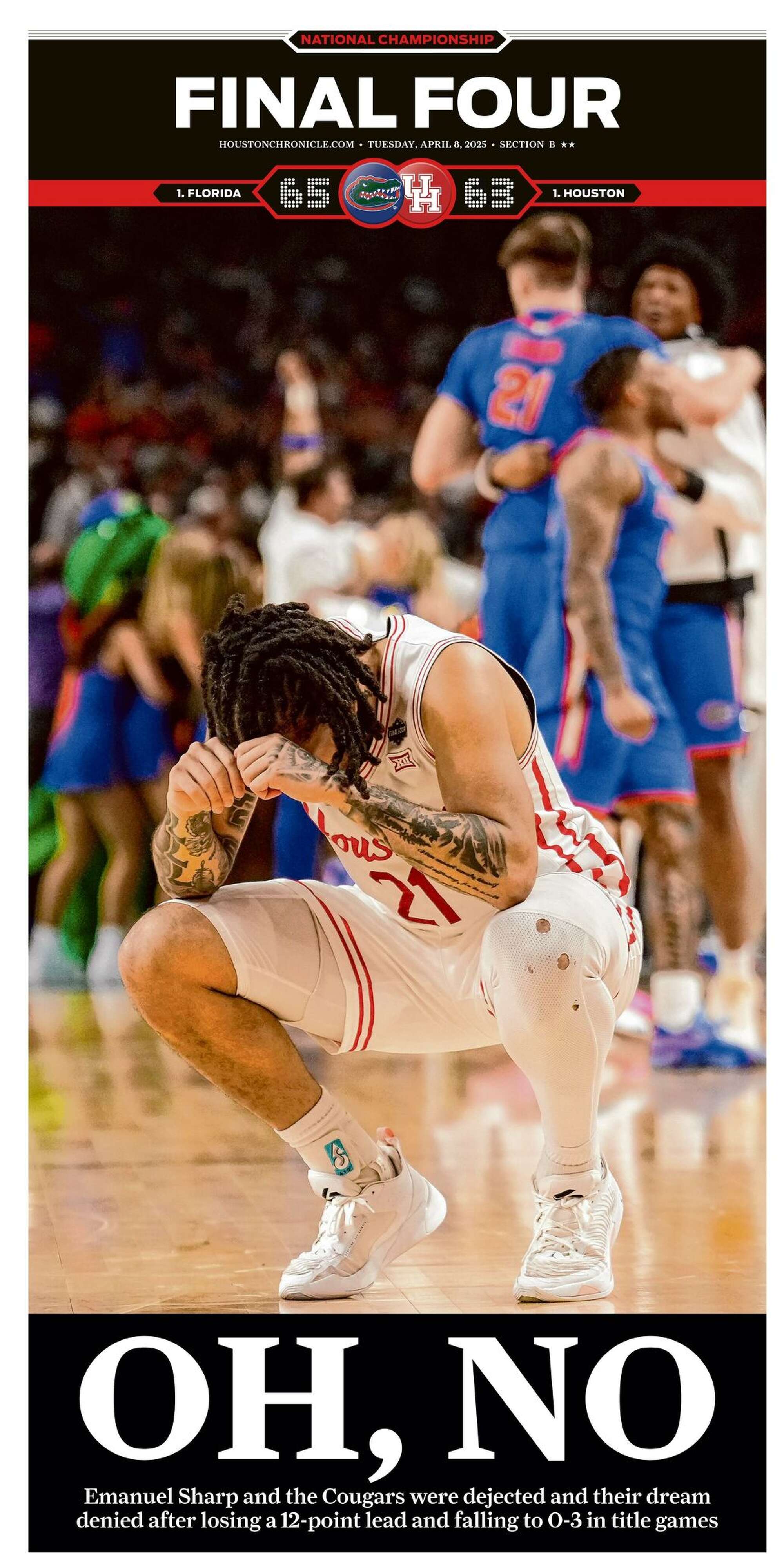 Houston Cougars' Final Four history: Close calls and heartbreak