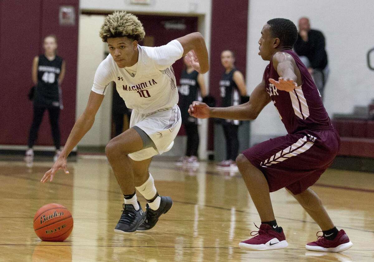 BOYS HOOPS: Magnolia rolls to district win over Waller