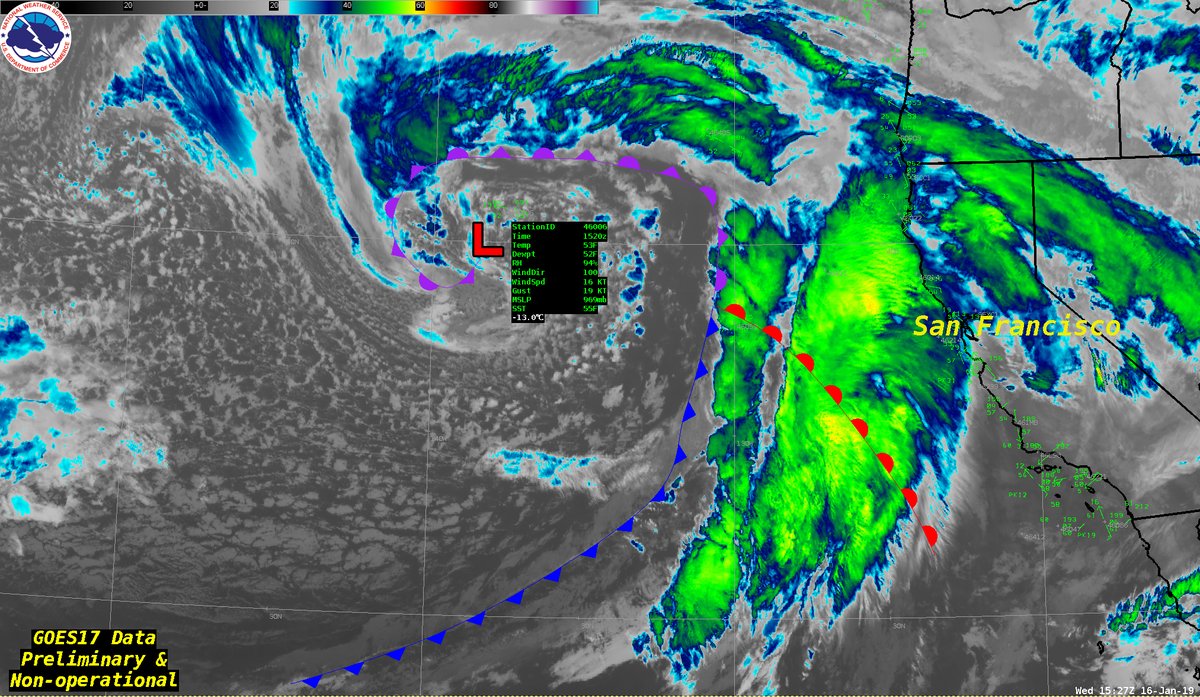 Satellite imagery shows massive storm poised to slam the West Coast