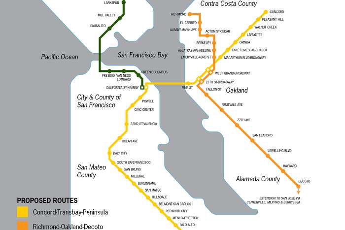 Original 1970s-1990s San Francisco BART Iconic Map As, 48% OFF