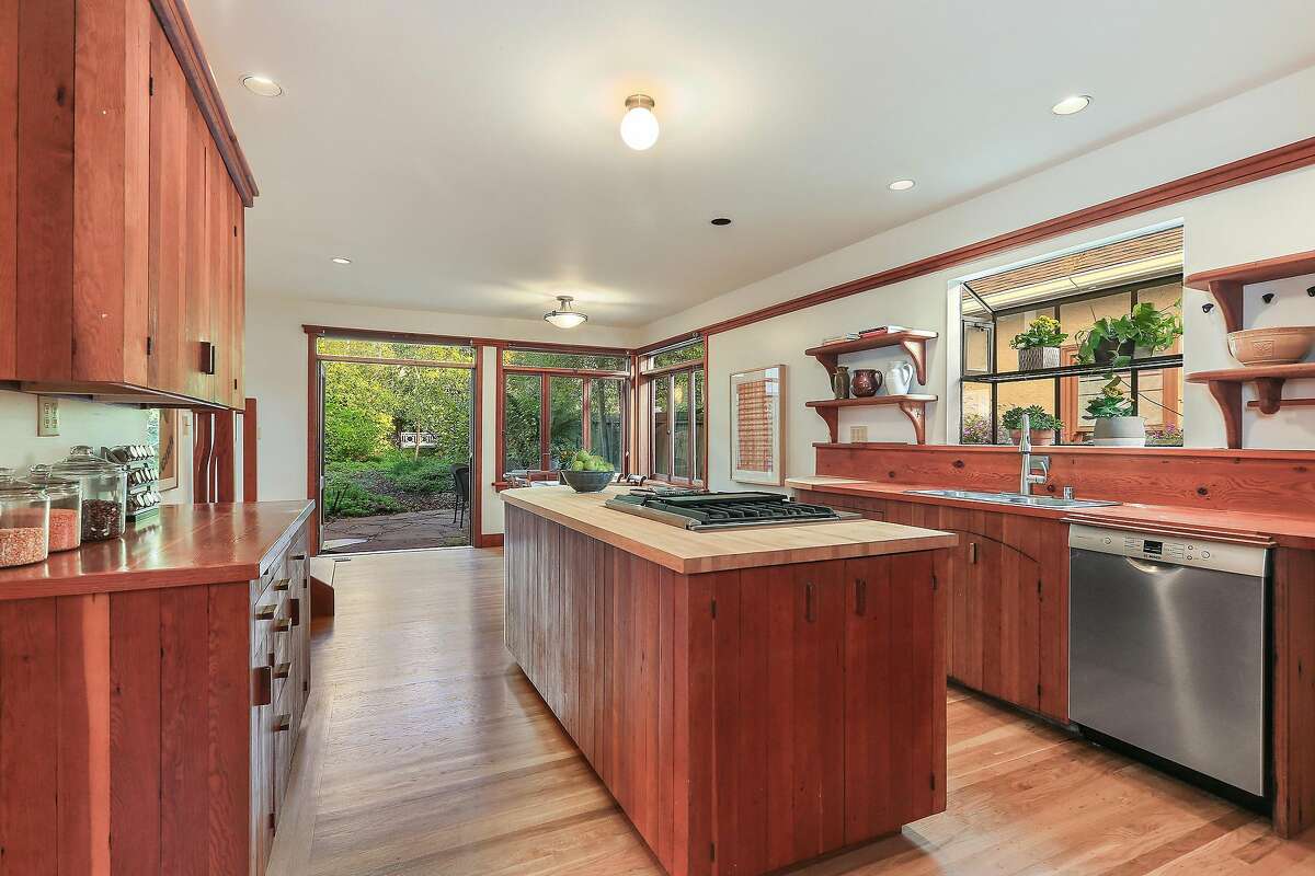 Hot Property: Original redwood details abound within Berkeley Craftsman