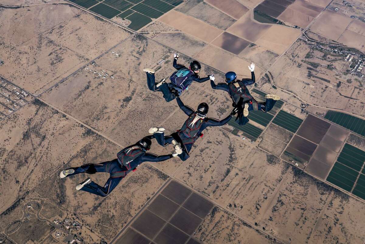 Greenwich skydiver soars to new heights on collegiate team