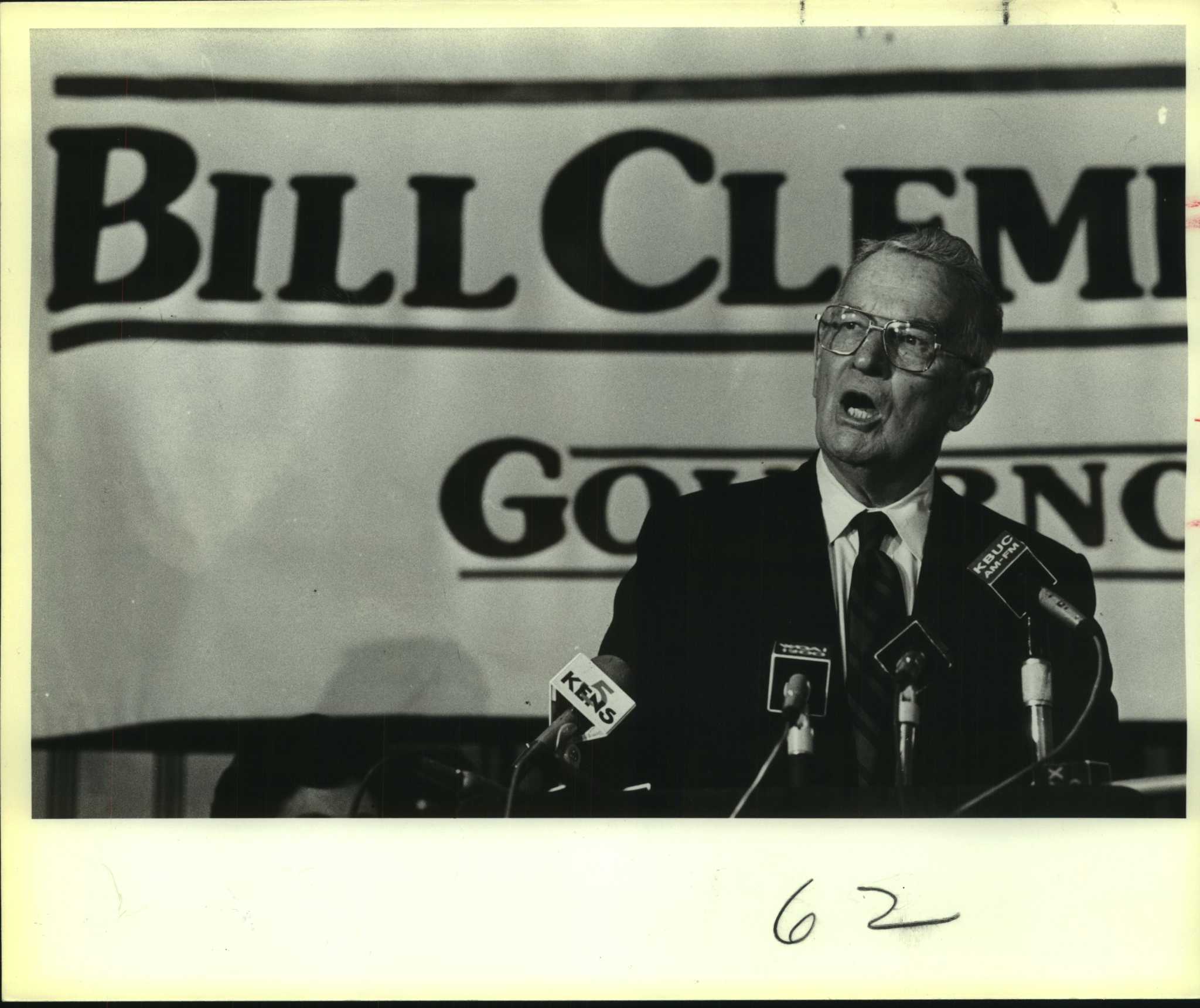 A road map for Texas Republicans — from Gov. Bill Clements