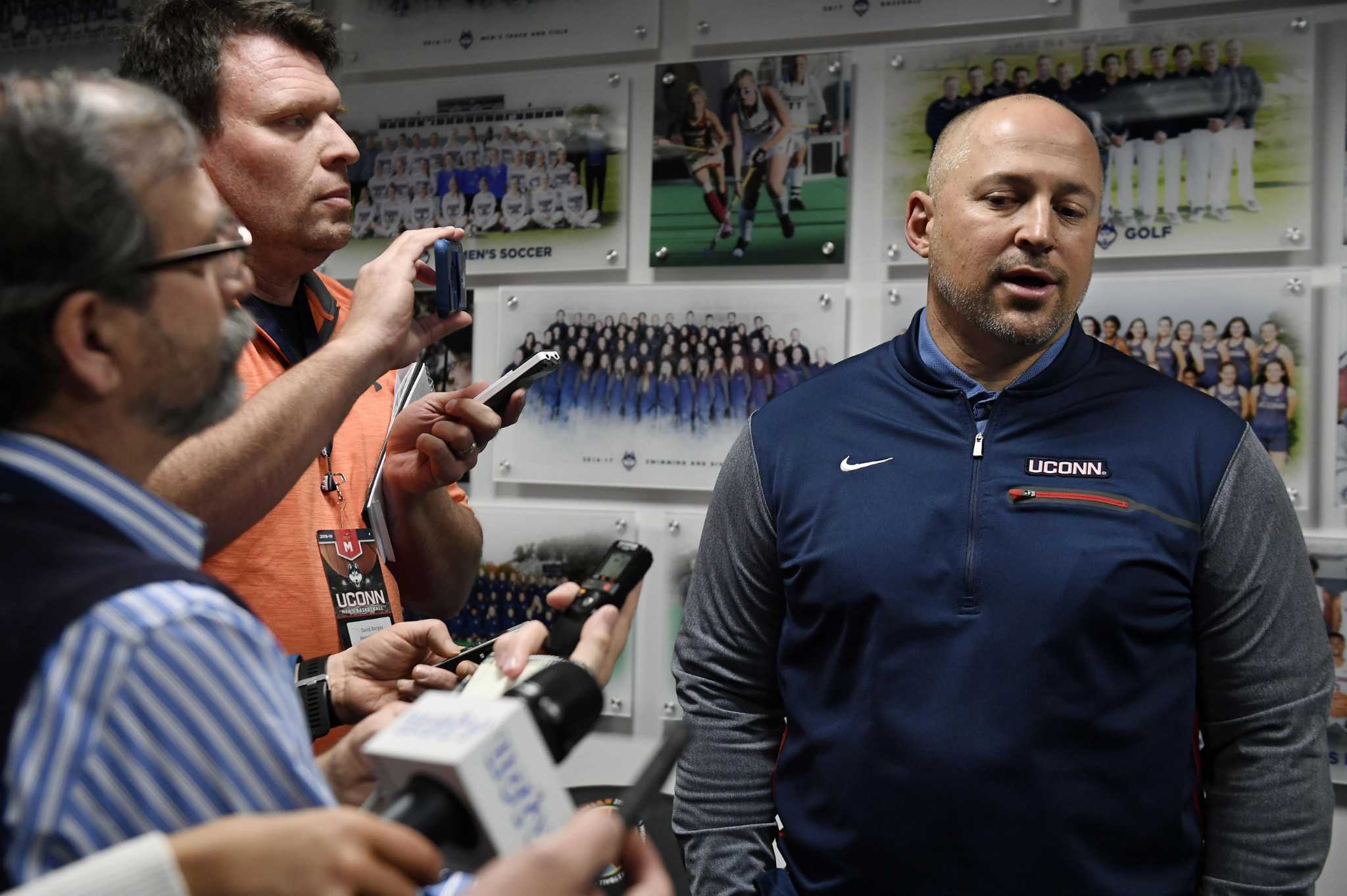 UConn AD David Benedict discusses self-imposed sanctions on men’s ...