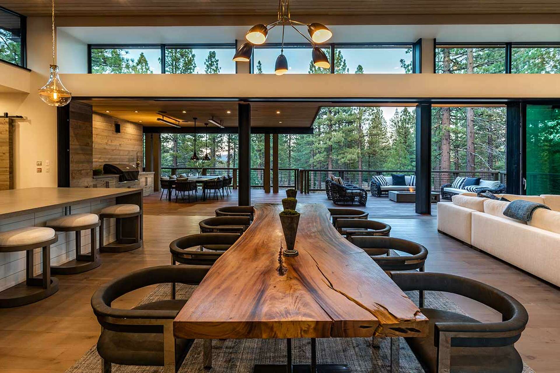 Super luxe Tahoe cabin offers private waterfall and discounted price tag