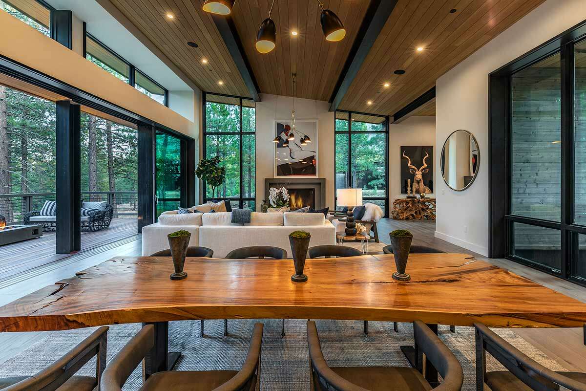Super luxe Tahoe cabin offers private waterfall and discounted price tag