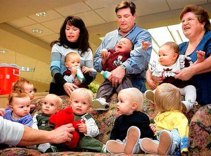‘Magnificent Nine’ babies are now adults