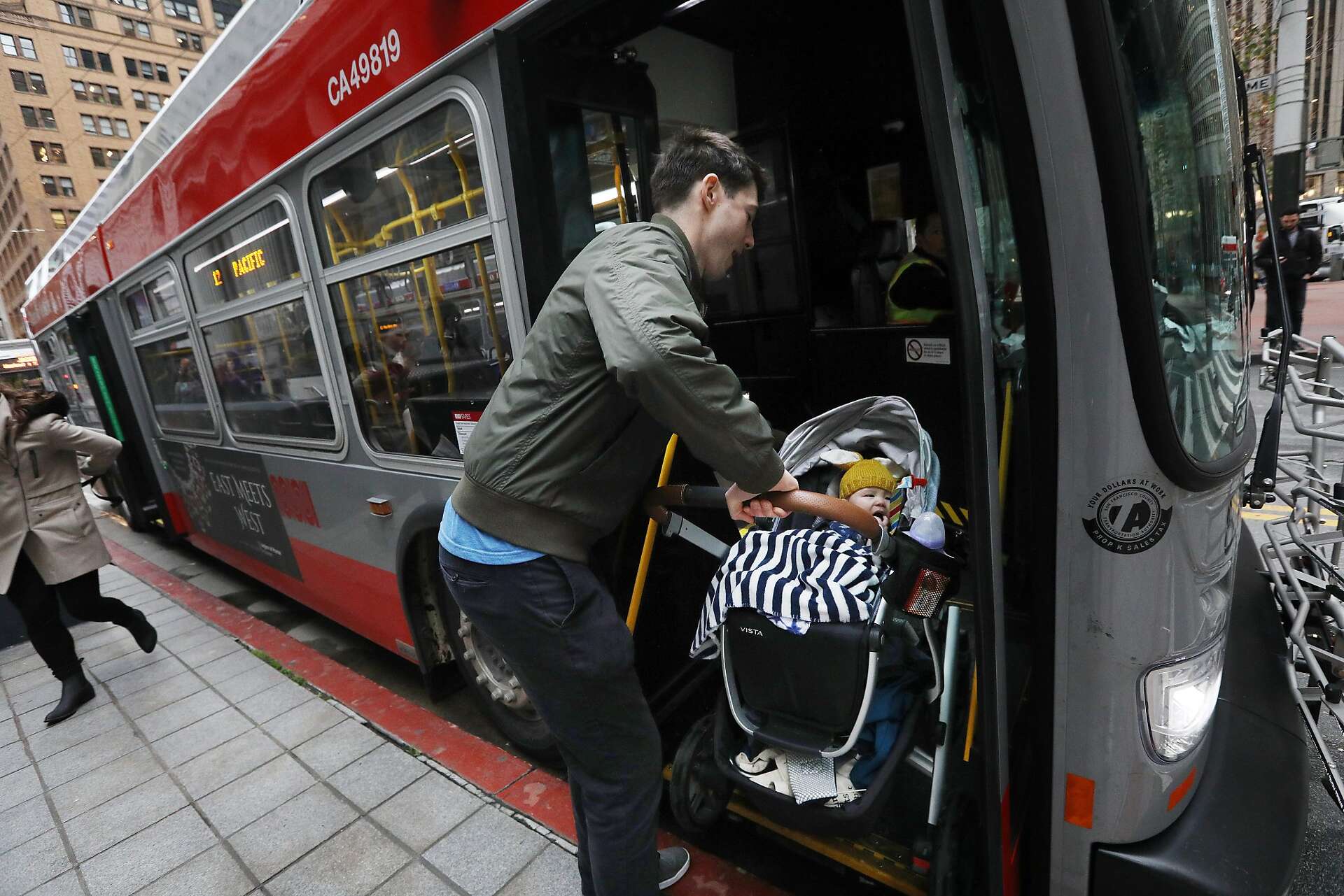 The baby on the bus: Dad, infant take Muni adventures across SF