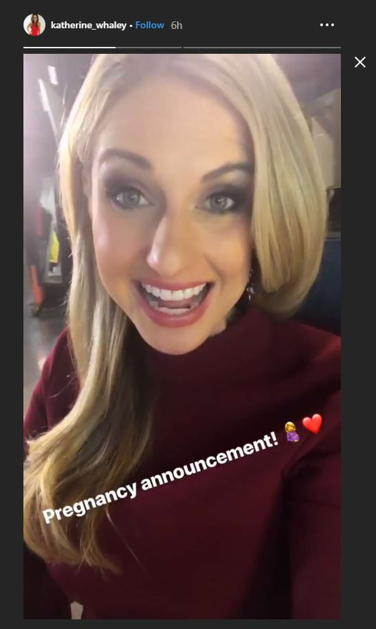 ABC13's Katherine Whaley expecting first child
