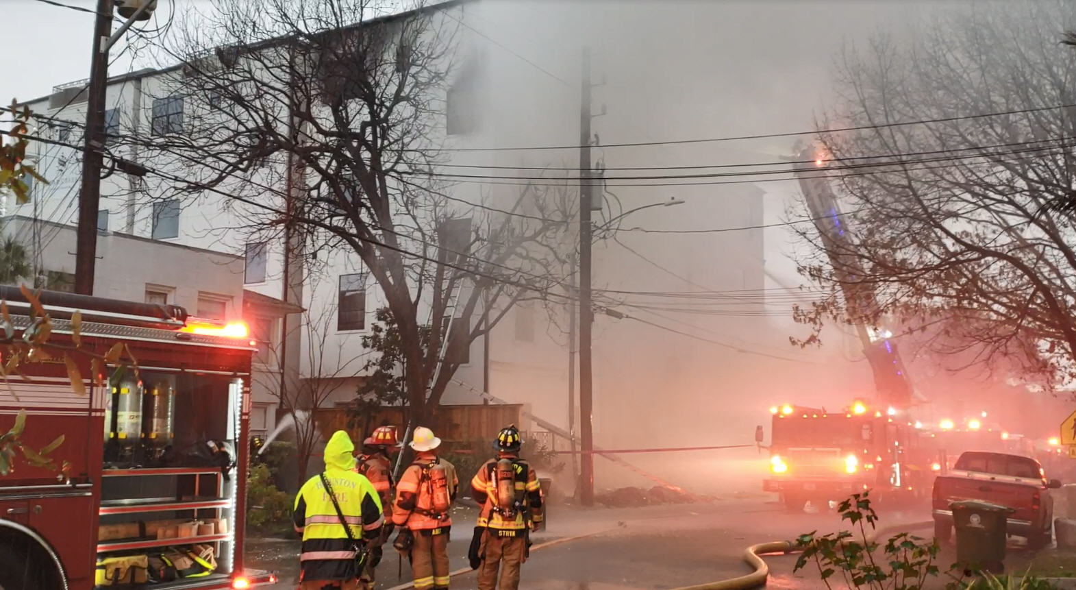 Fire damages townhomes under construction in Montrose