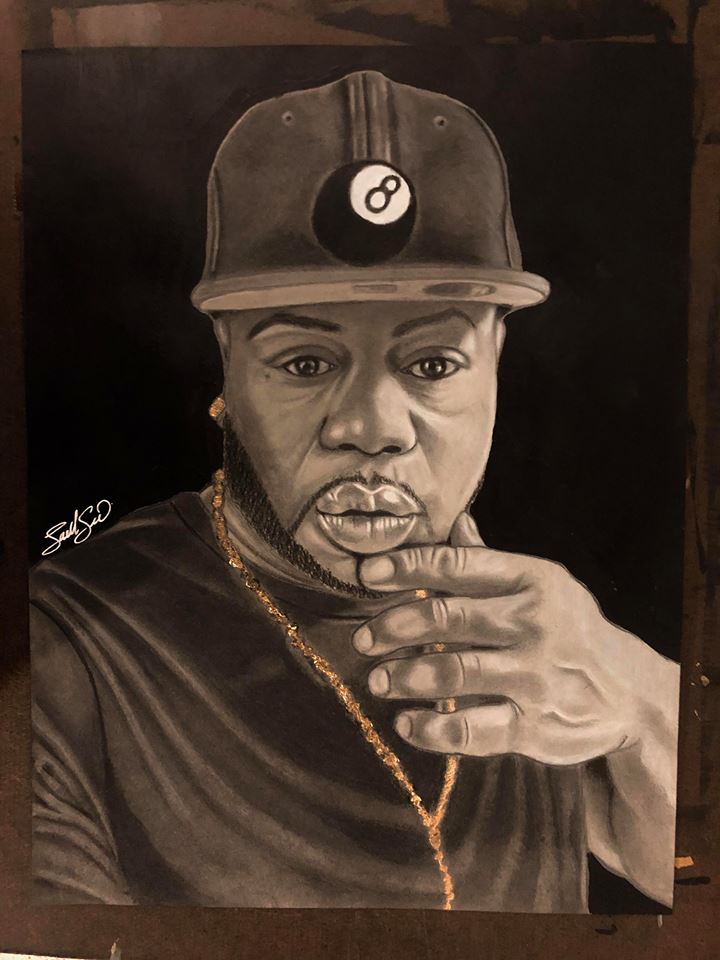 Elijah Cancer, brought to life in art