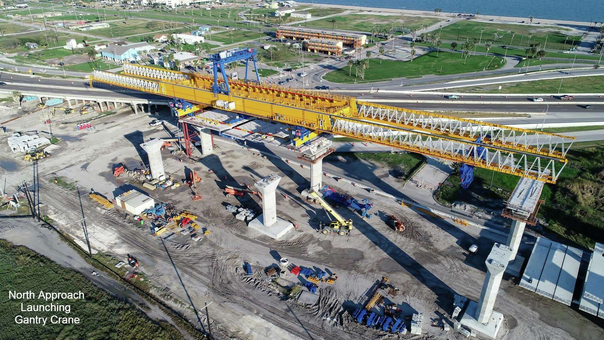 New photos show progress in billion-dollar Corpus Christi Harbor Bridge ...