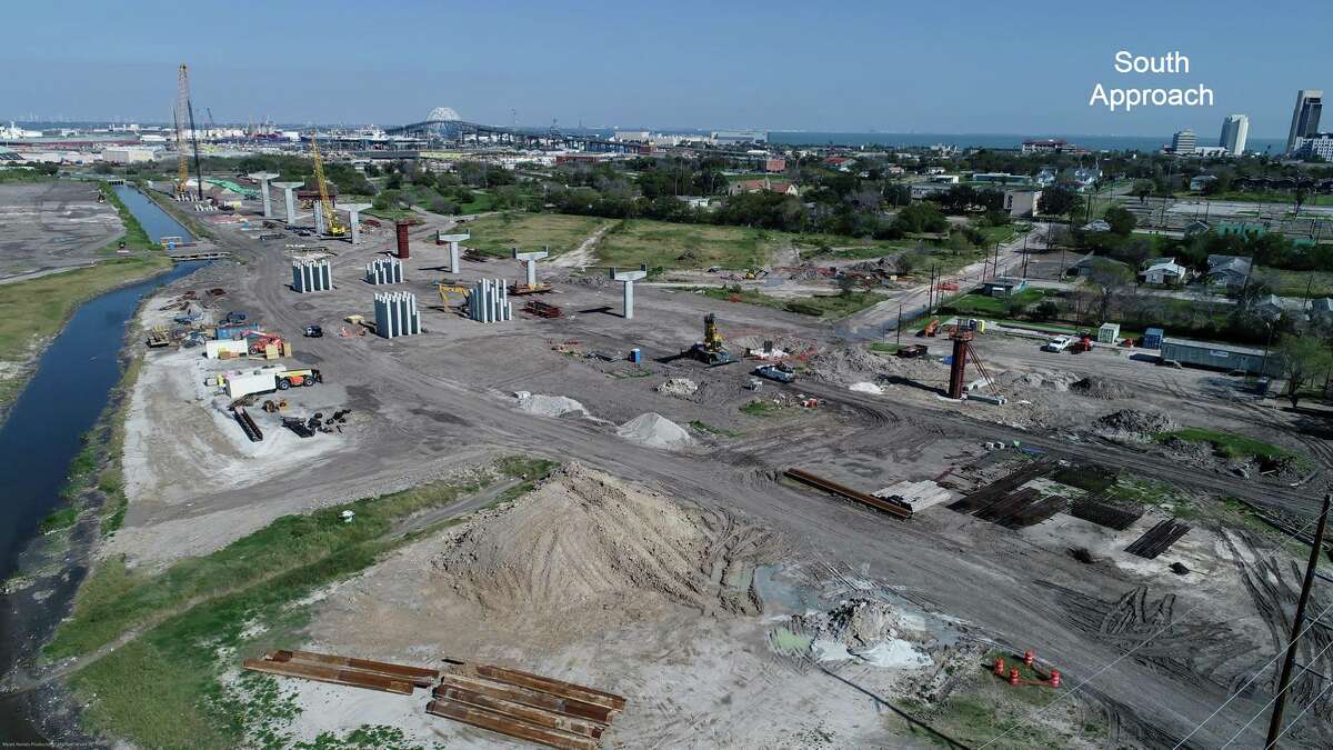 New photos show progress in billion-dollar Corpus Christi Harbor Bridge ...