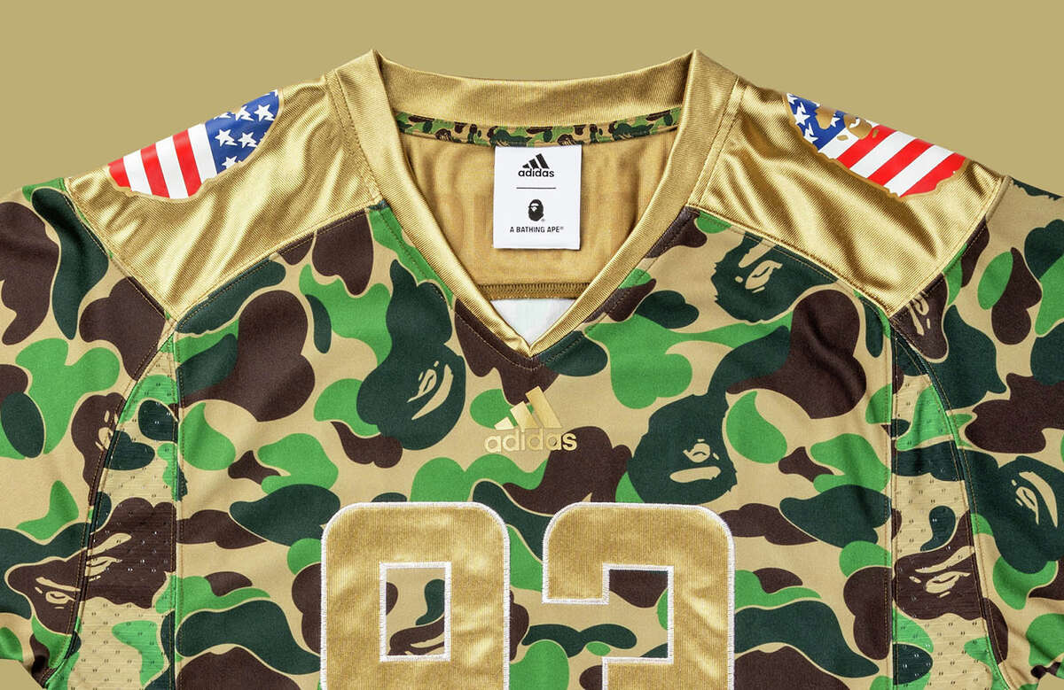 The adidas x BAPE Super Bowl collection is insane