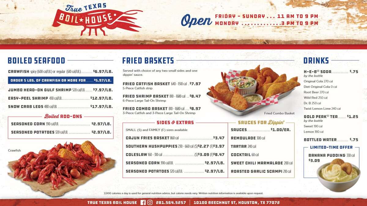 H-E-B's first-ever seafood venue, Texas Boil House, opens in Houston ...