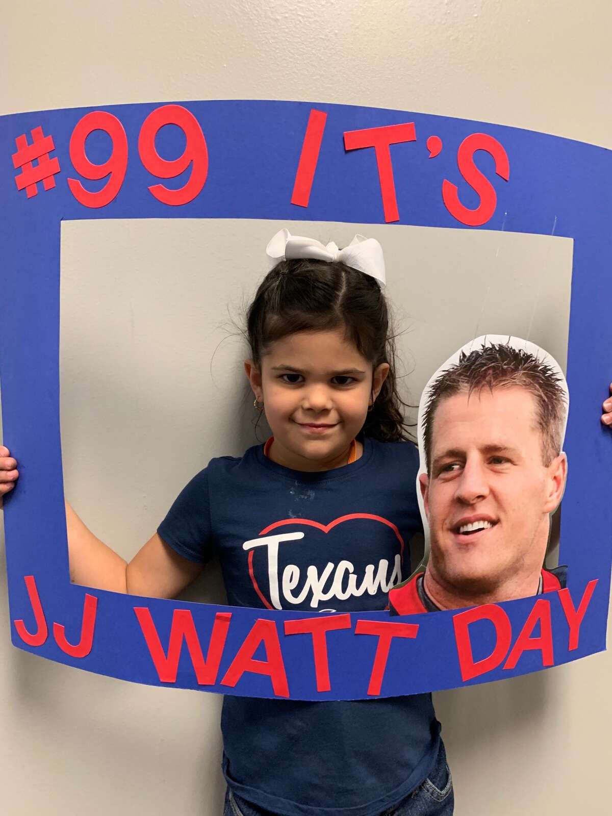 Katy elementary school celebrates 99th day J.J. Watt style, and the ...