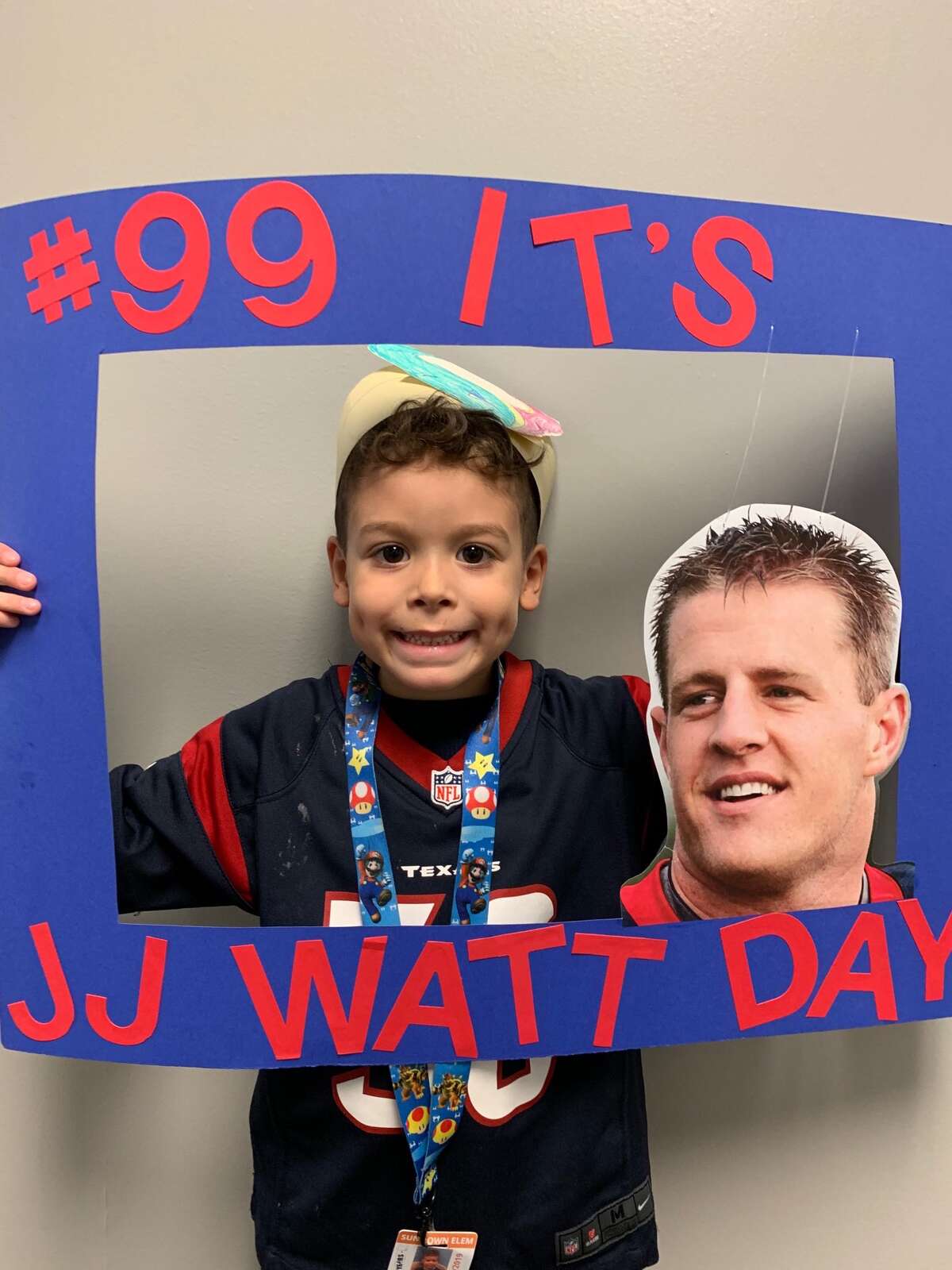 Katy elementary school celebrates 99th day J.J. Watt style, and the ...