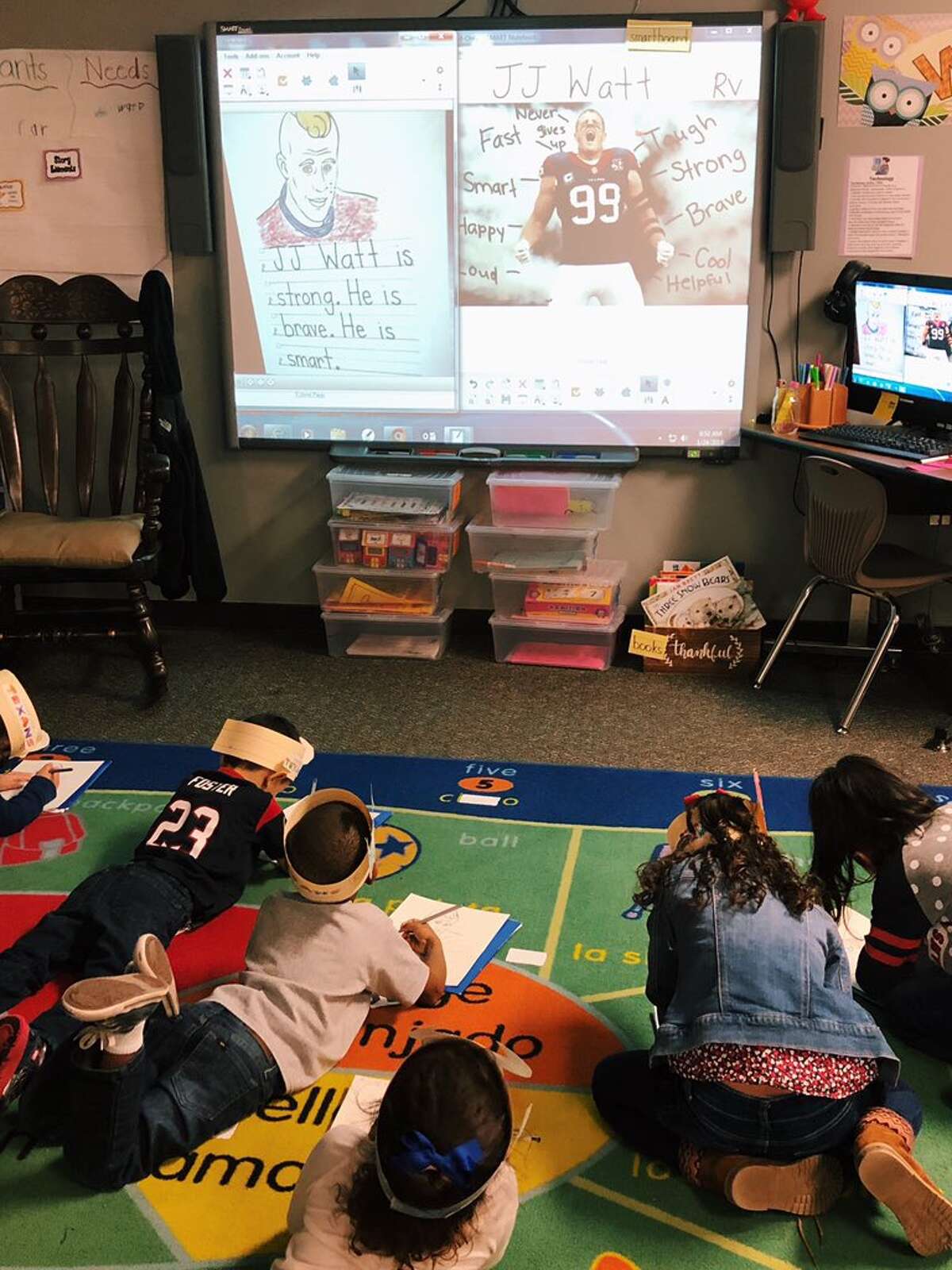 Katy elementary school celebrates 99th day J.J. Watt style, and the ...