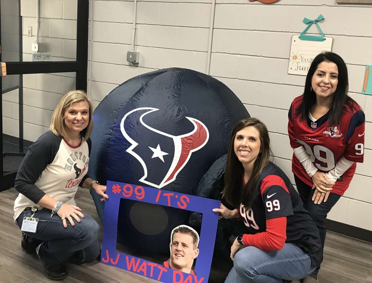 Katy elementary school celebrates 99th day J.J. Watt style, and the ...