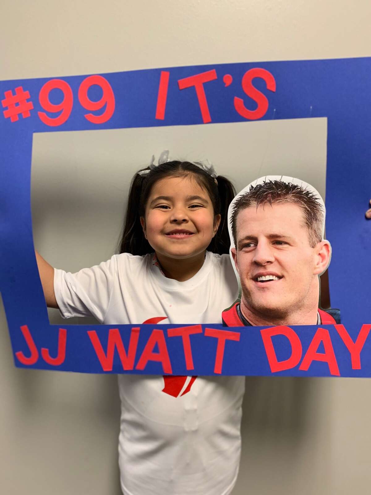Katy elementary school celebrates 99th day J.J. Watt style, and the ...