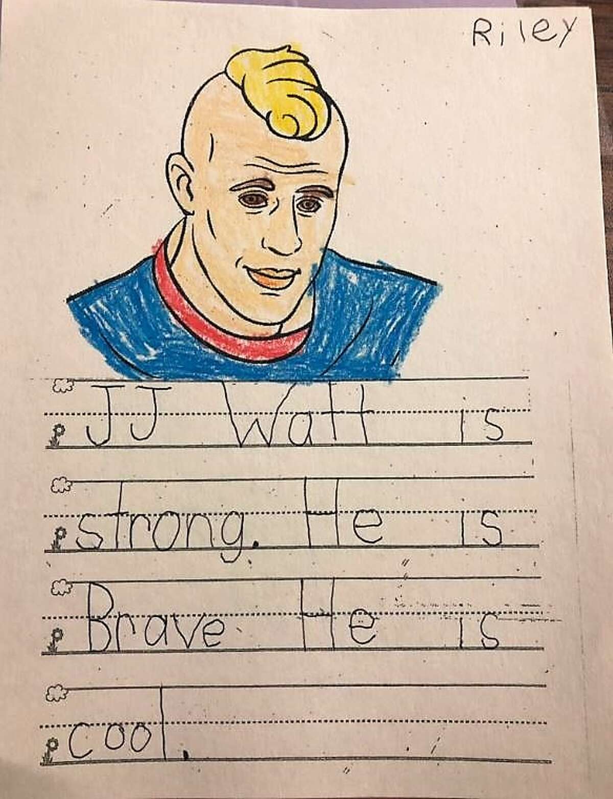 Katy elementary school celebrates 99th day J.J. Watt style, and the ...