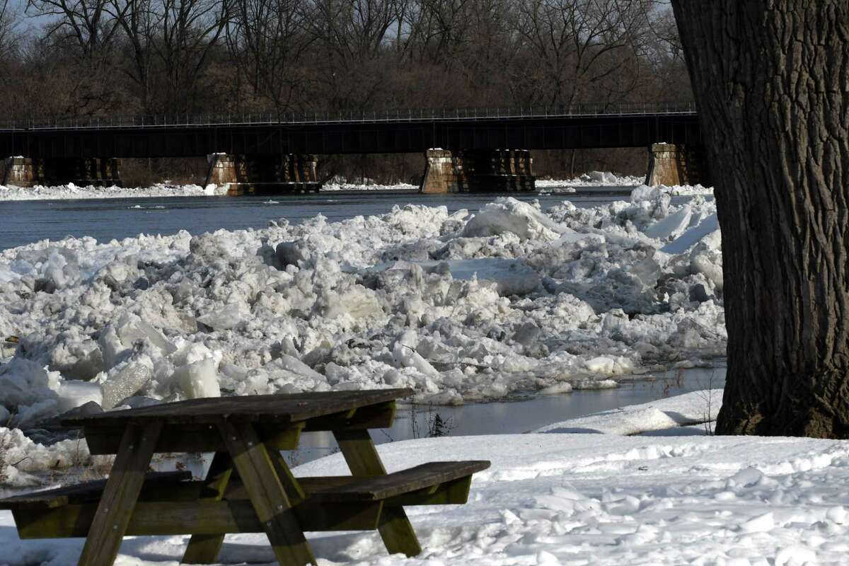 Photos: Flood watch of the Mohawk River near Schenectady's Stockade