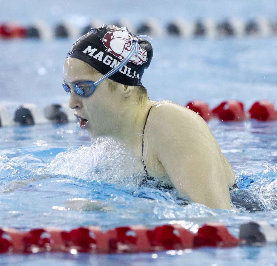SWIMMING: Magnolia wins pair of district titles in battle with Montgomery