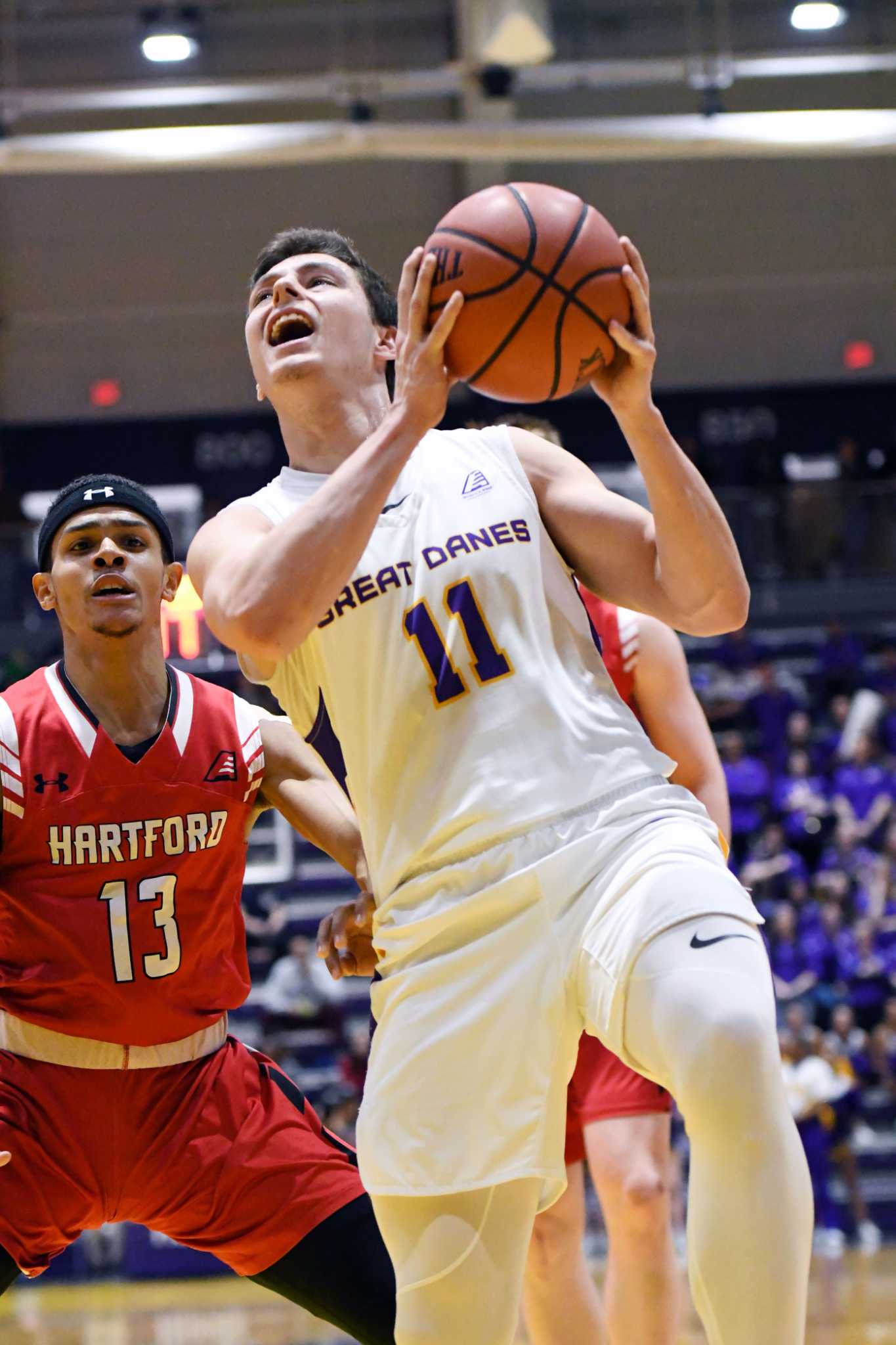 Cameron Healy earning his stripes at the foul line