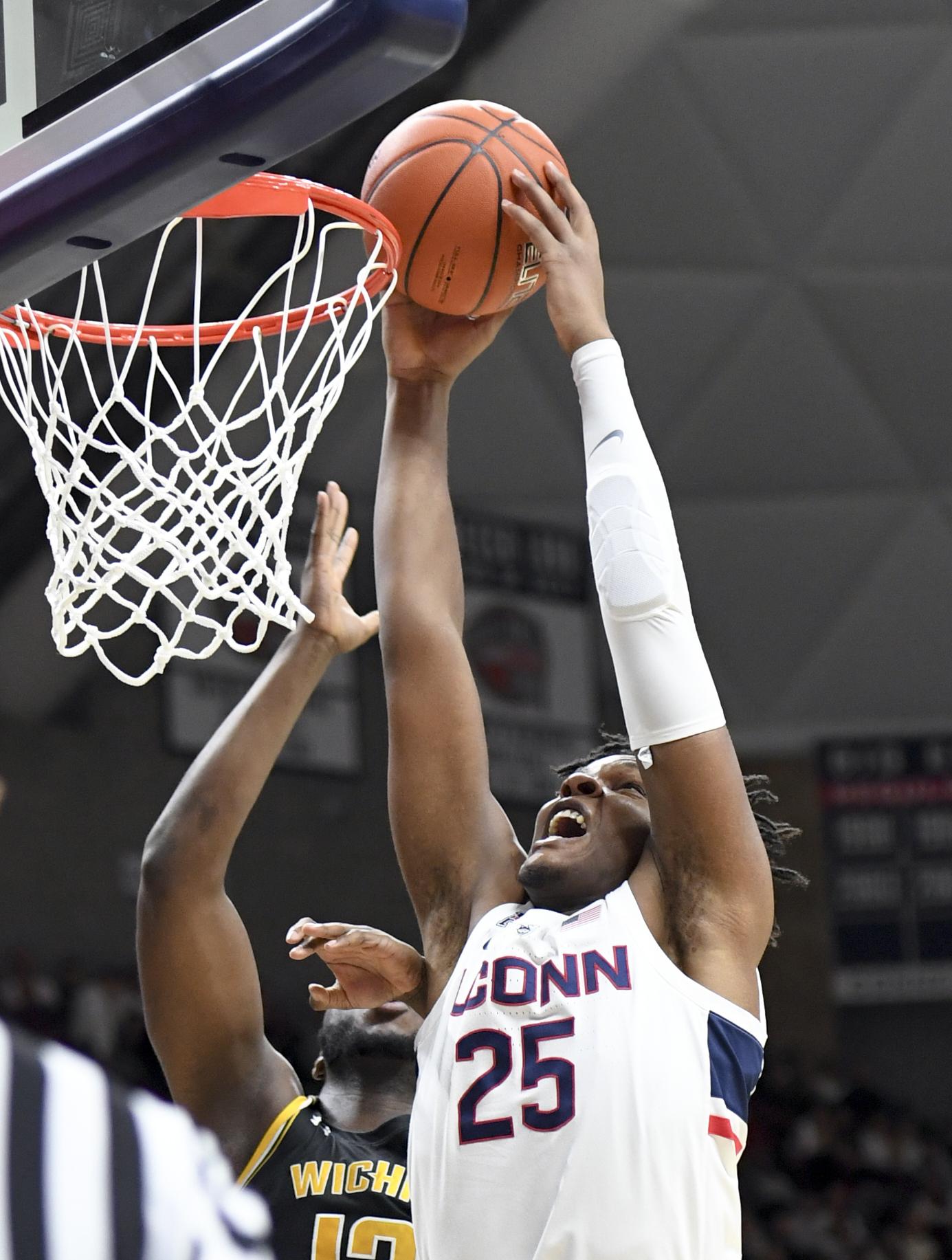 UConn rolls to 20-point win over Wichita State, Alterique Gilbert ...