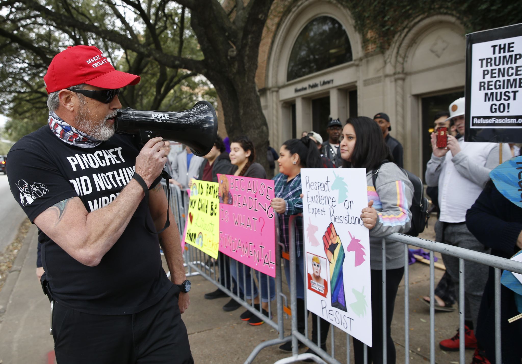 Controversial story time draws protesters to Montrose library