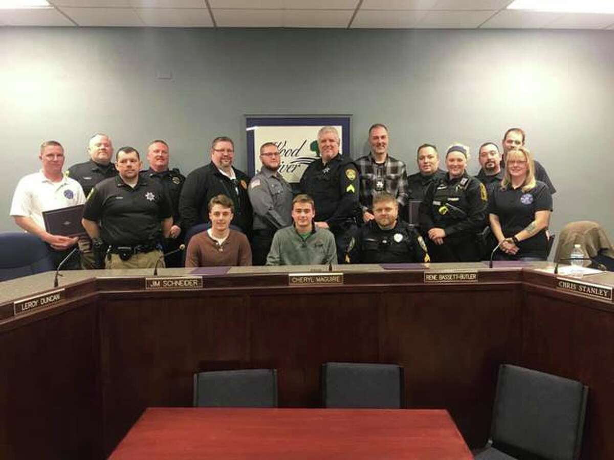 Riverbend-area first responders recognized for live-saving efforts