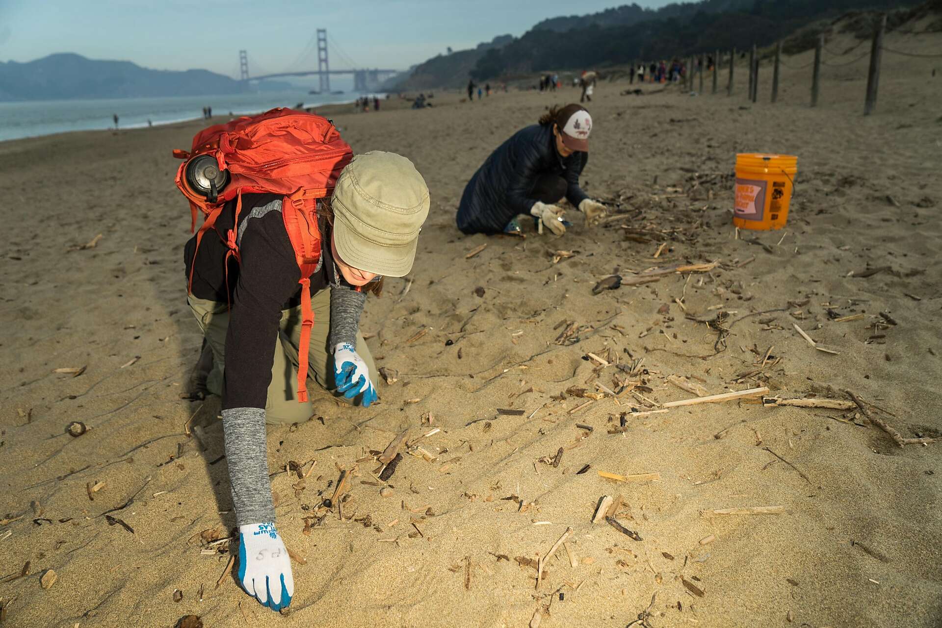 Tracking the trash: App picks up the job as beach cleanup volunteers ...