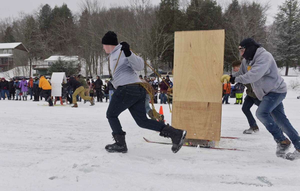 Photos: Outhouse racers go head-to-head in Middle Grove
