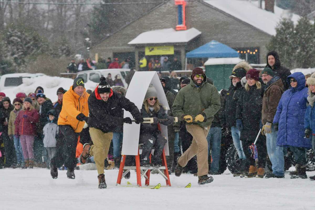 Photos: Outhouse racers go head-to-head in Middle Grove