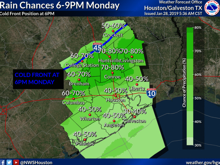 Bundle up: Cold front in the Houston area expected to drop morning ...