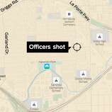 Houston Police Department responding to report of several officers shot ...