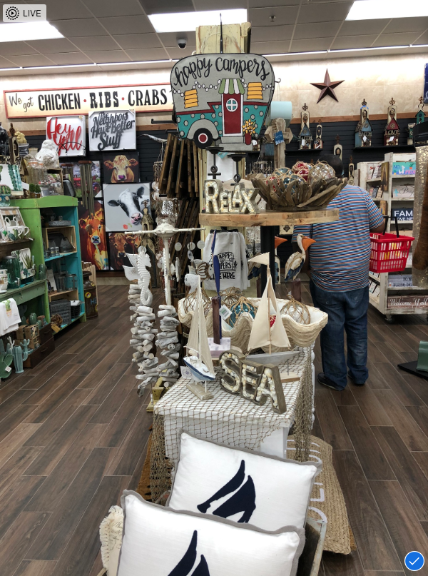 Look at the exclusive merchandise inside the only Buc-ee's outside Texas