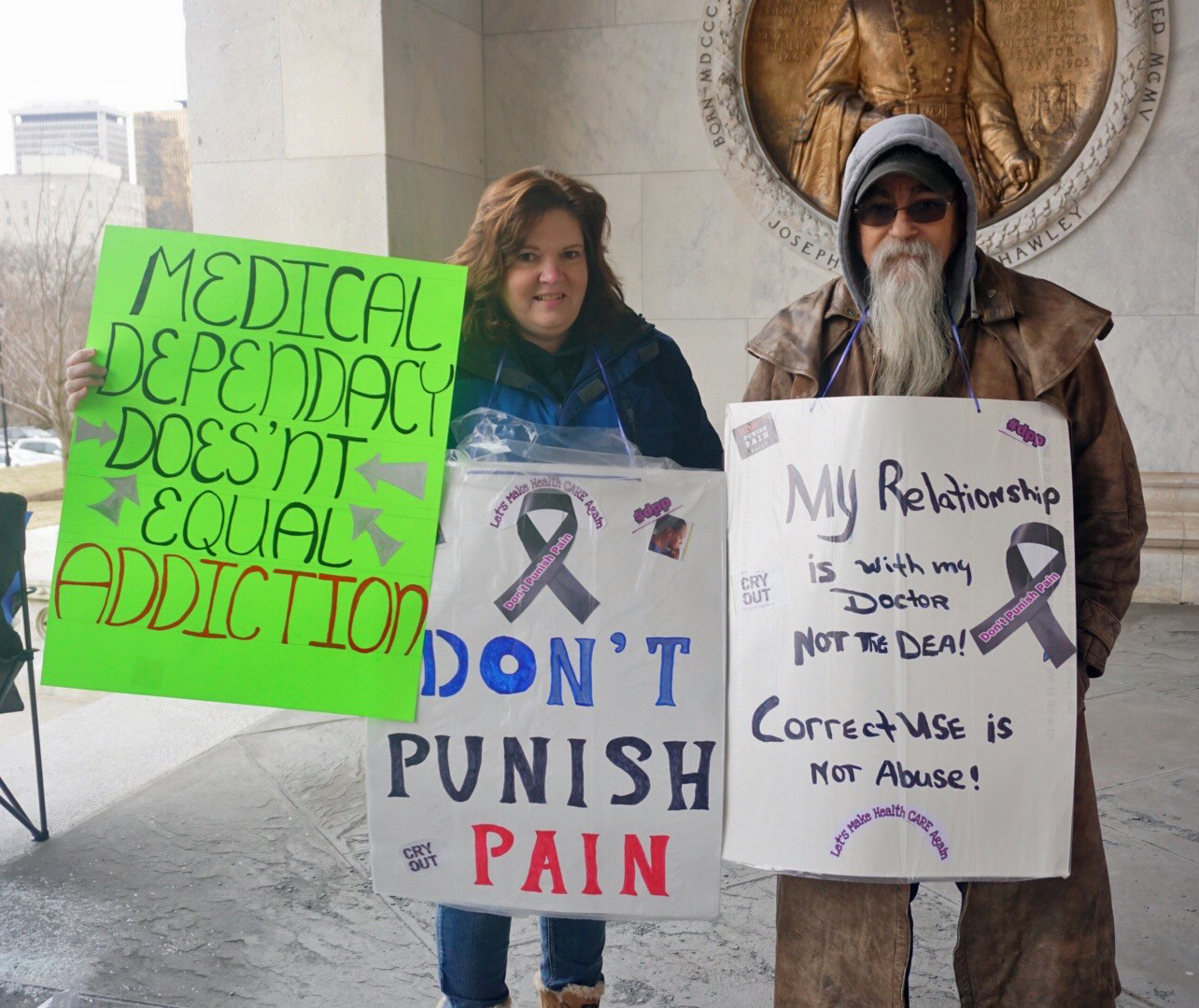 Chronic pain patients rise up against ‘inhumane’ limits on opioids