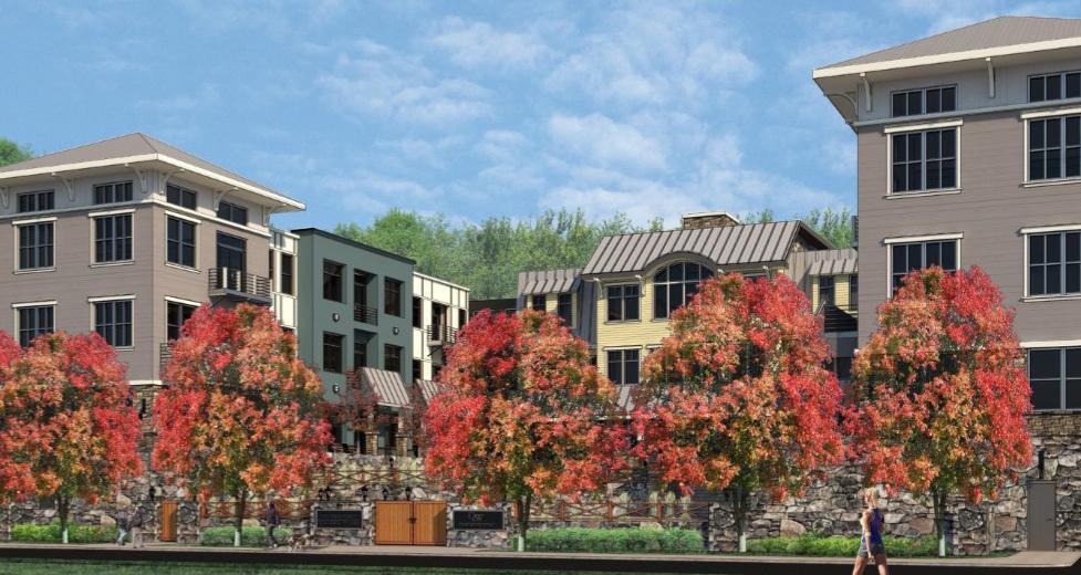 Residential units under construction at Quarry Walk project in Oxford