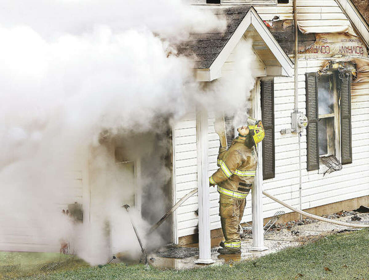 Firefighters battle blaze, blistering cold winds to douse Dow fire