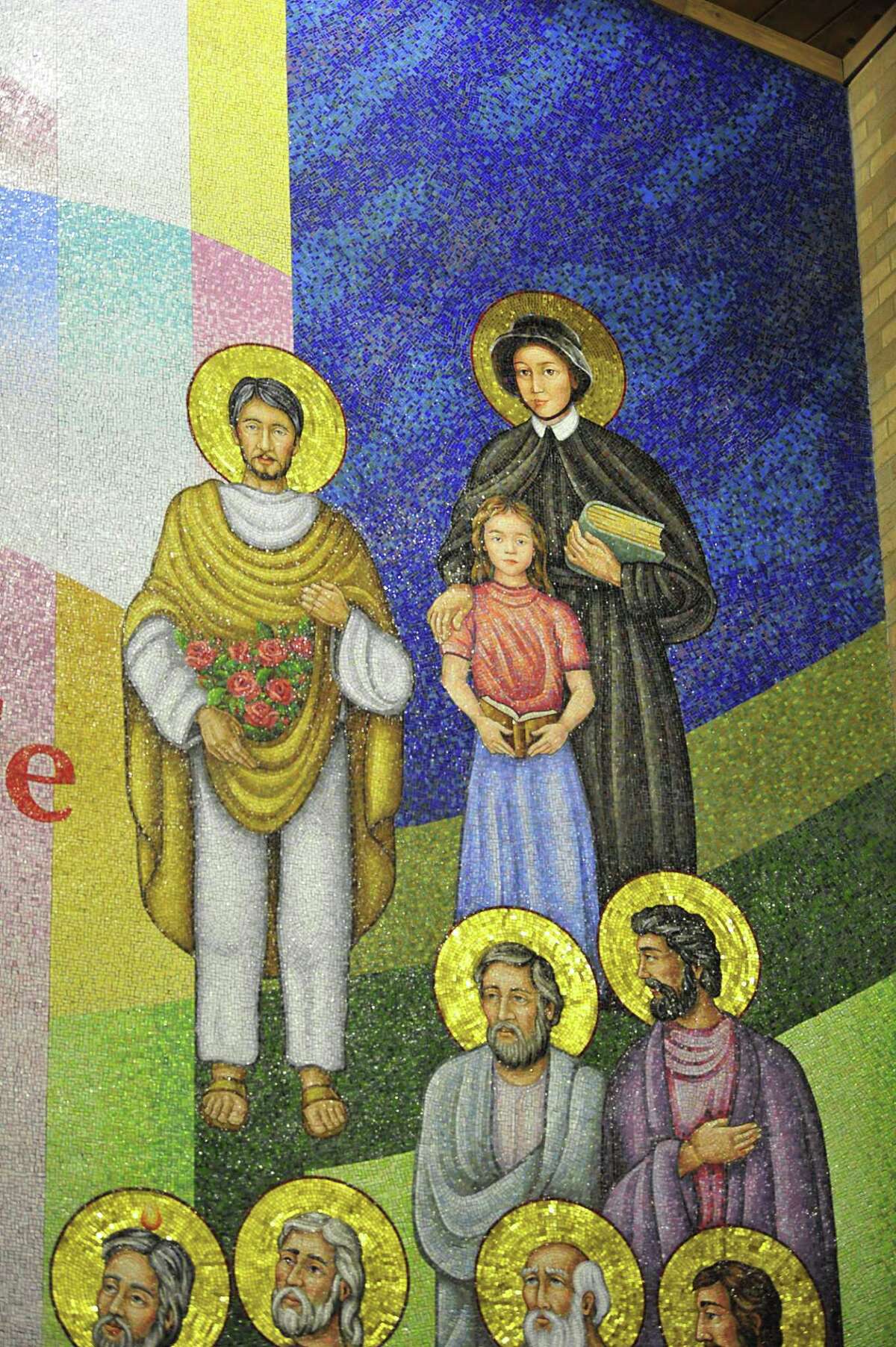 Intricate mosaic illustrates devotion