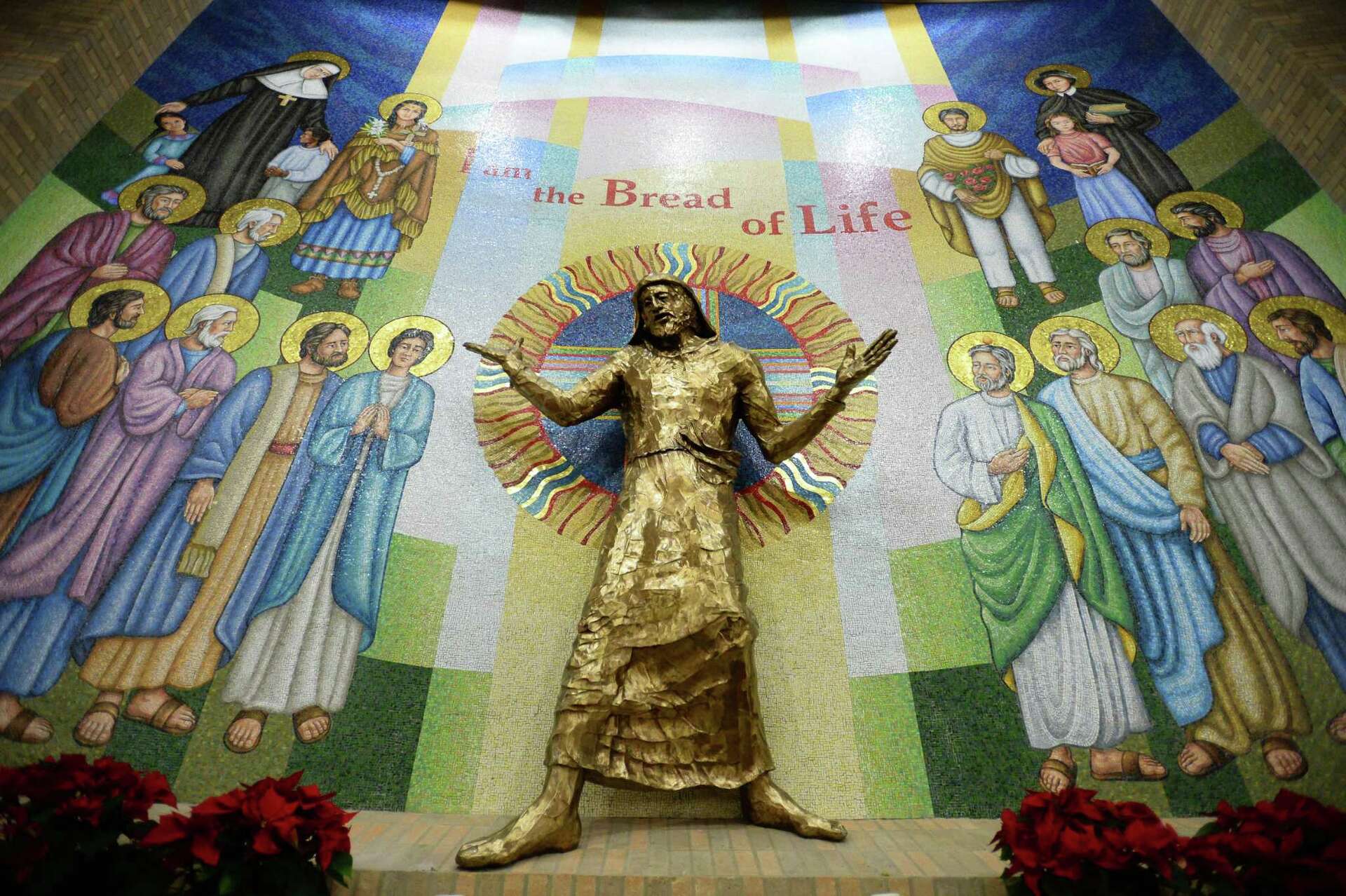 Intricate mosaic illustrates devotion