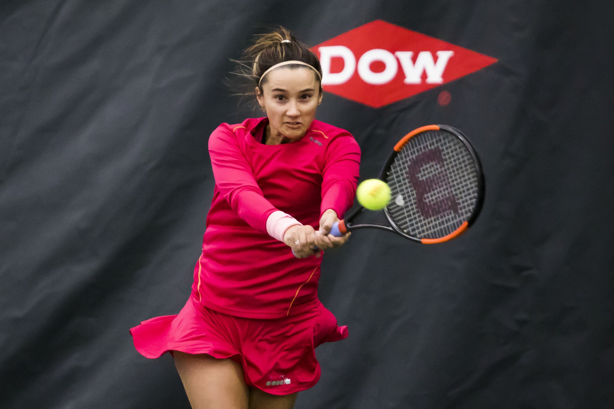 Francesca Di Lorenzo vs. Lauren Davis in Dow Tennis Classic - Jan. 30, 2019