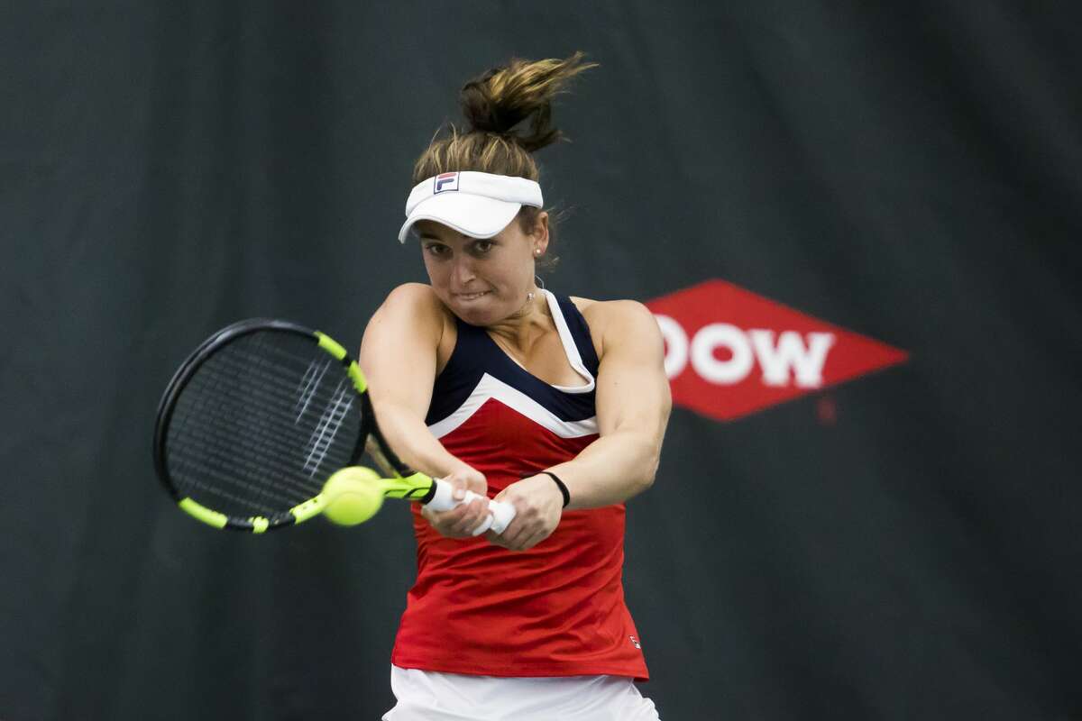 Francesca Di Lorenzo vs. Lauren Davis in Dow Tennis Classic - Jan. 30, 2019