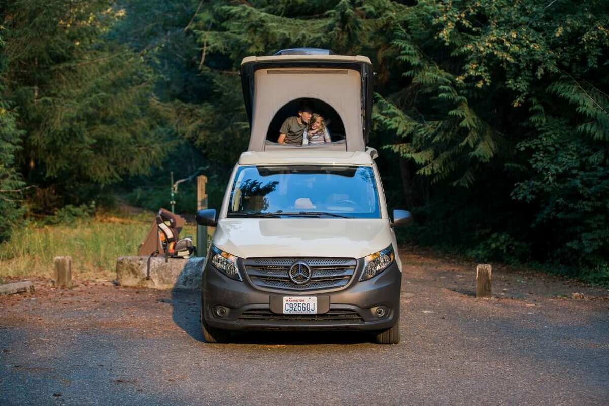 This pop-top van is the modern take on the VW Camper