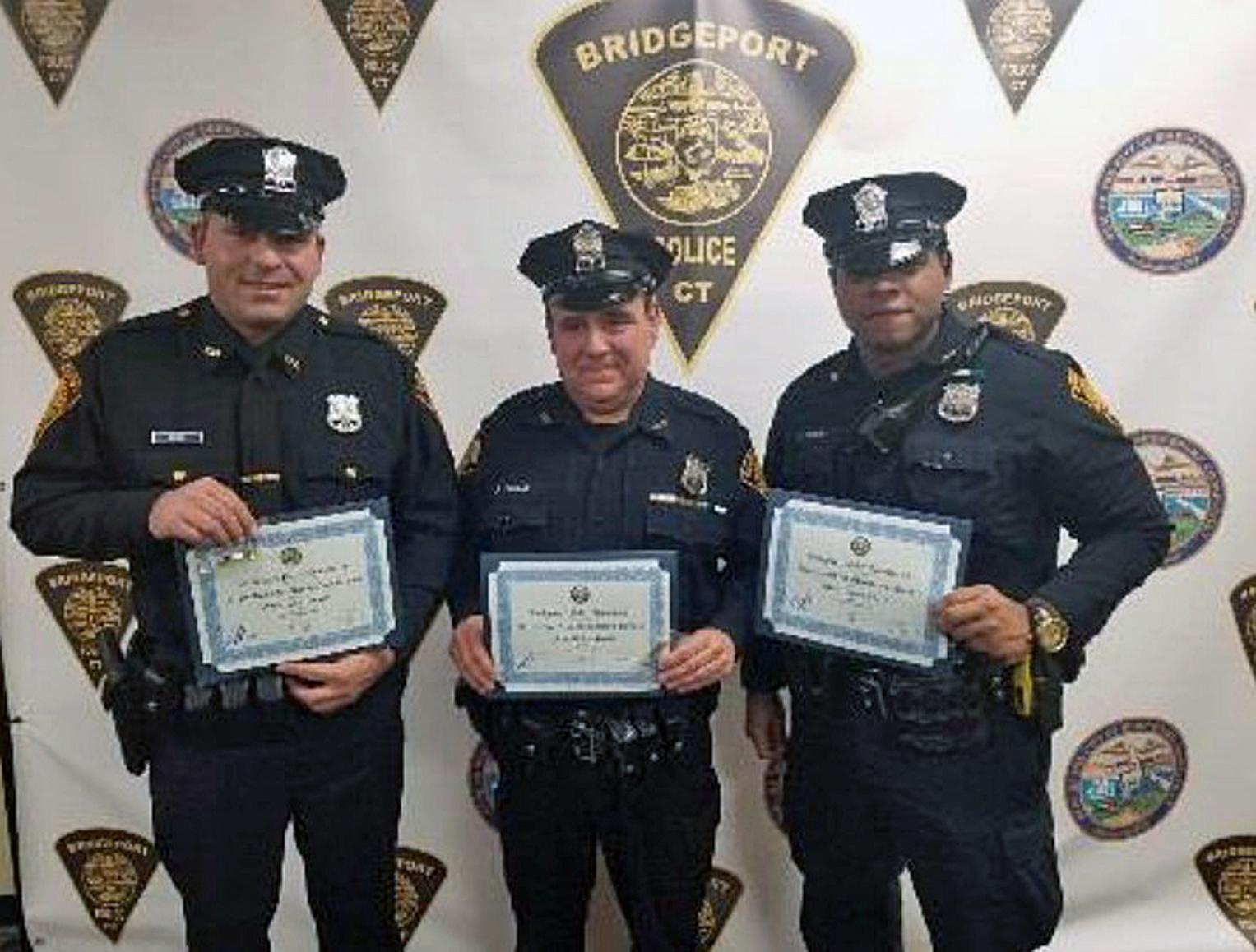 Several Bridgeport PD officers receive awards